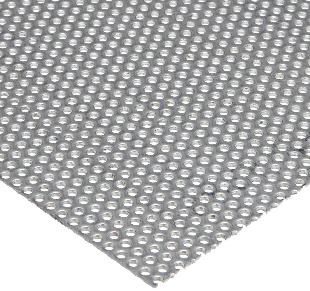 18 Gauge Finish Staggered 0.125 Holes 12 Width 304 Stainless Steel ...