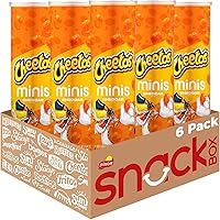 Amazon.com: Cheetos Minis, Cheddar Flavored Canisters, (6 Cans)