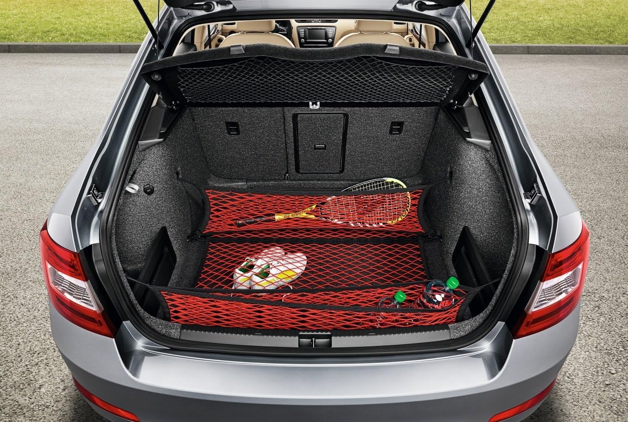 Skoda 5E0017700 Boot Network Load Securing Cargo Net Luggage Net Set of ...