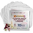 Amazon.com: Microfleur - Regular White Liners for Microwave Flower Press 5" (13 cm), Floral Art ...