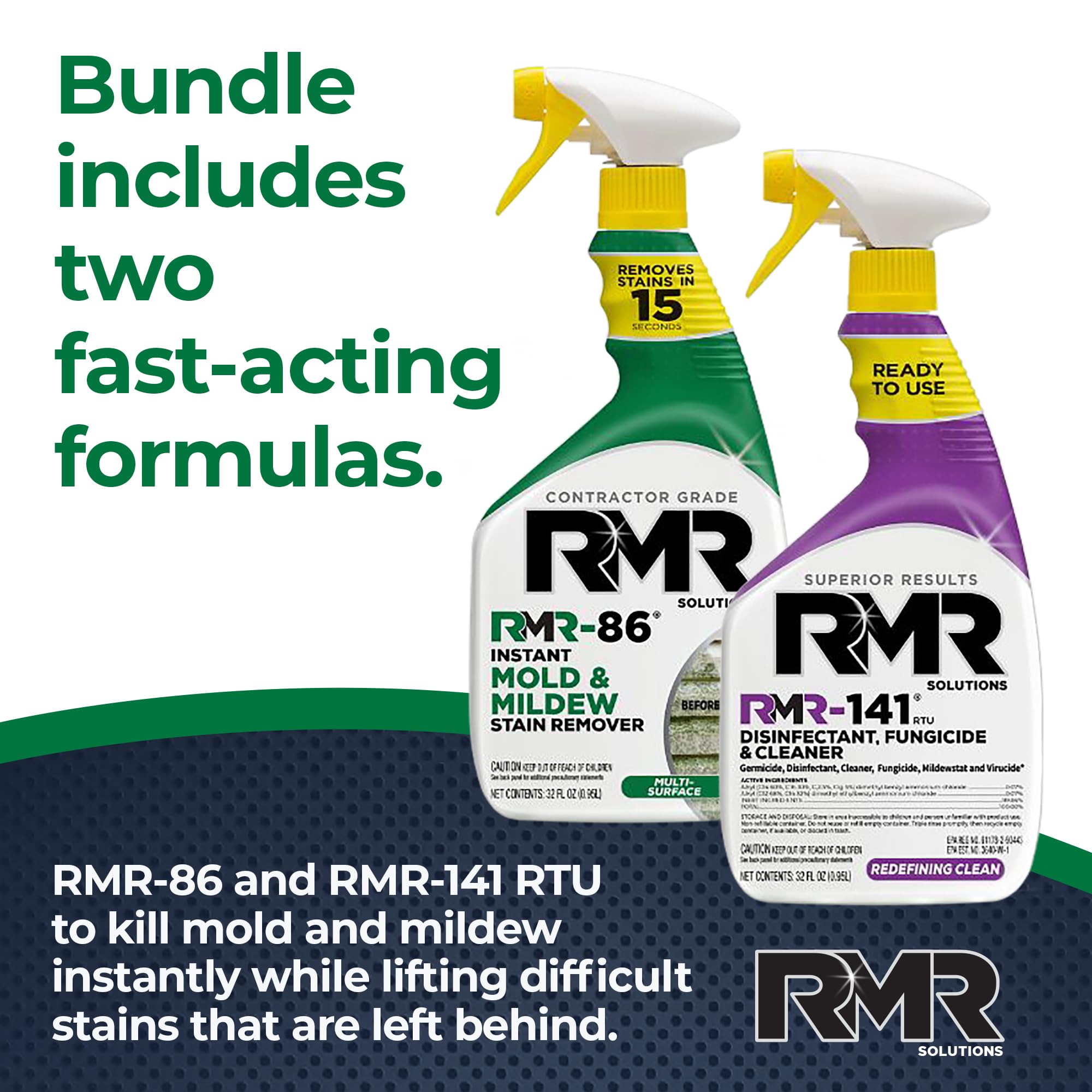 Mua RMR Brands DIY Mold Remover Bundle - Complete Mold Killer & Stain ...