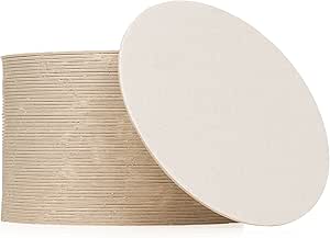 Amazon.com | Plain White Coasters (50, Round): Coasters