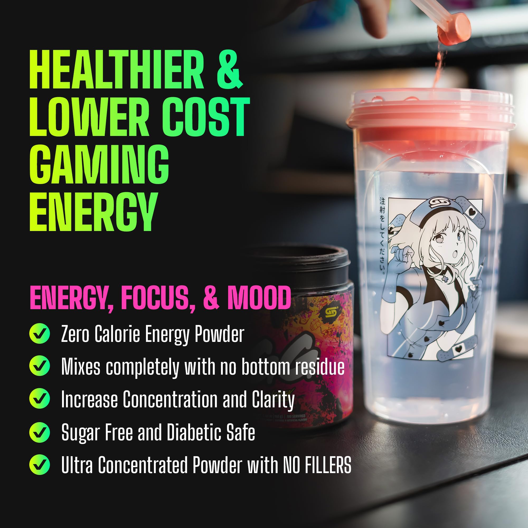 Mua Gamer Supps, Blo'hole Blast (100 Servings) - Keto Friendly Gaming ...