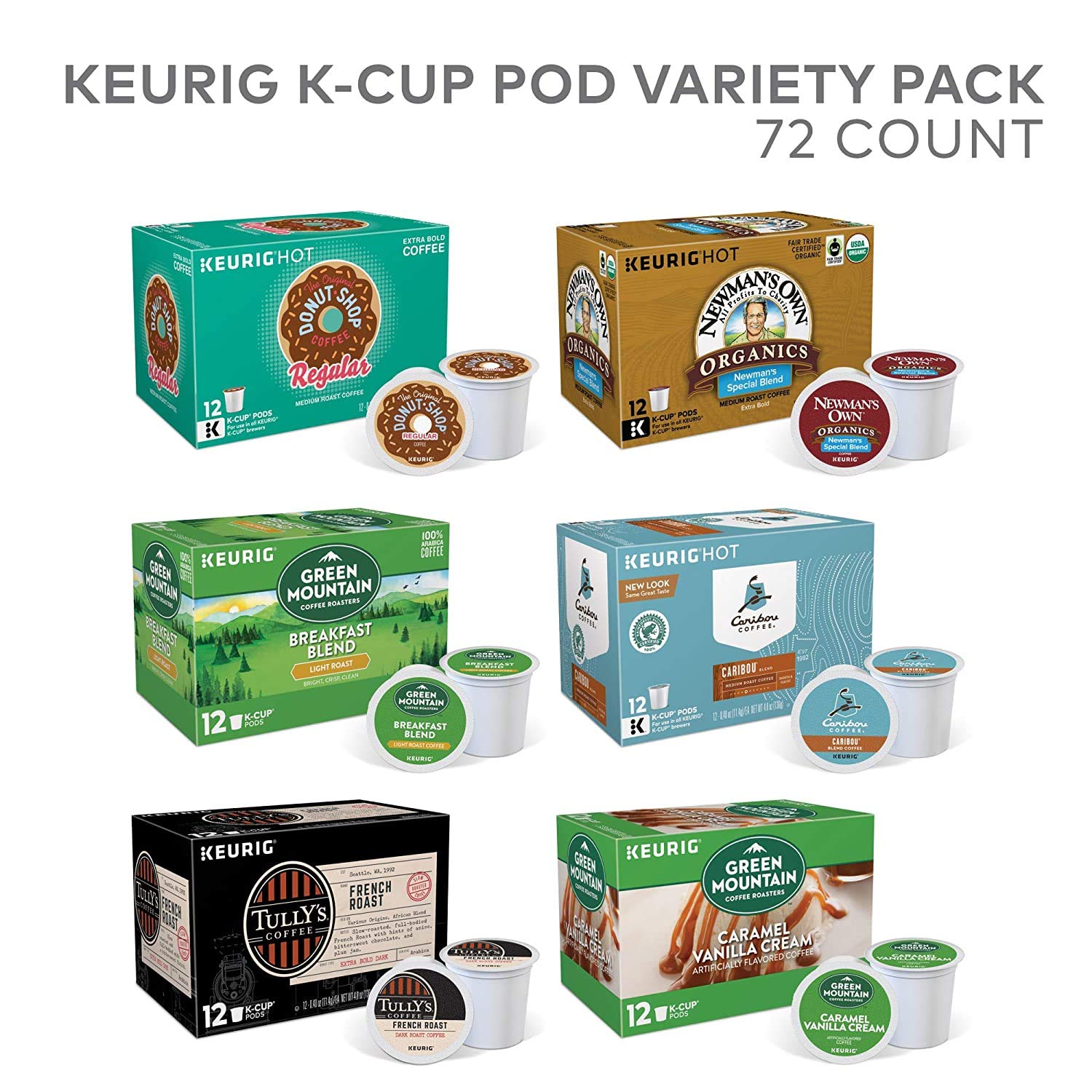 Mua Keurig K-Cup Pod Variety Pack, Single-Serve Coffee K-Cup Pods ...