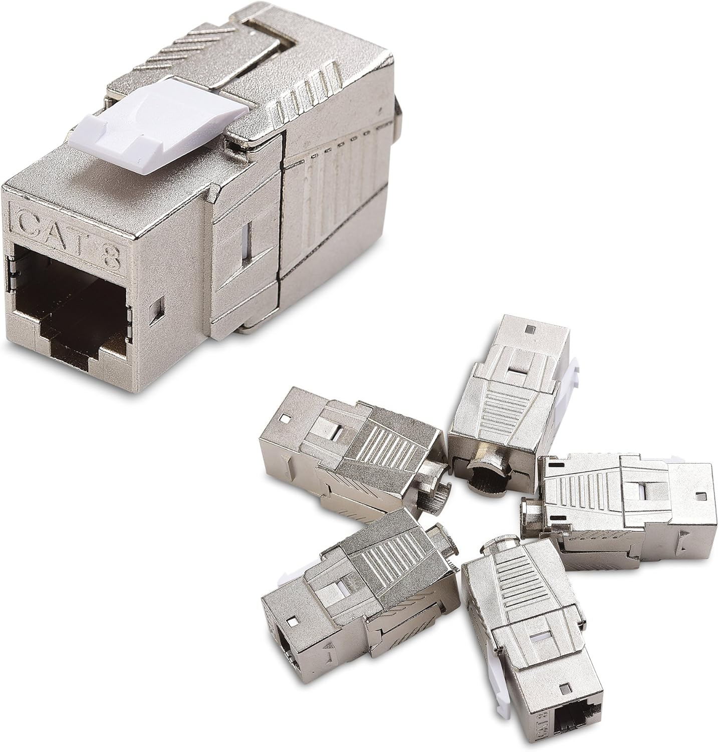 Cable Matters 5-Pack Shielded RJ45 Cat 8, Cat8 Keystone Jack: Amazon.ca ...