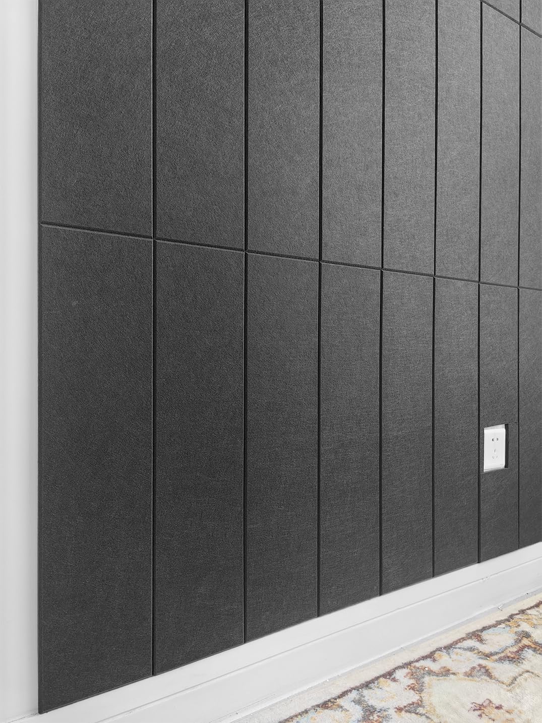 Shiplap Felt Wall Panels for Interior Wall Decor, Accent Wall Paneling ...