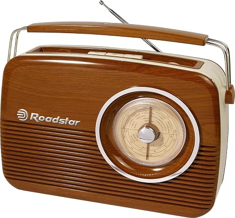 Roadstar Vintage Portable LW/MW/FM Radio - Wood: Amazon.co.uk: TV