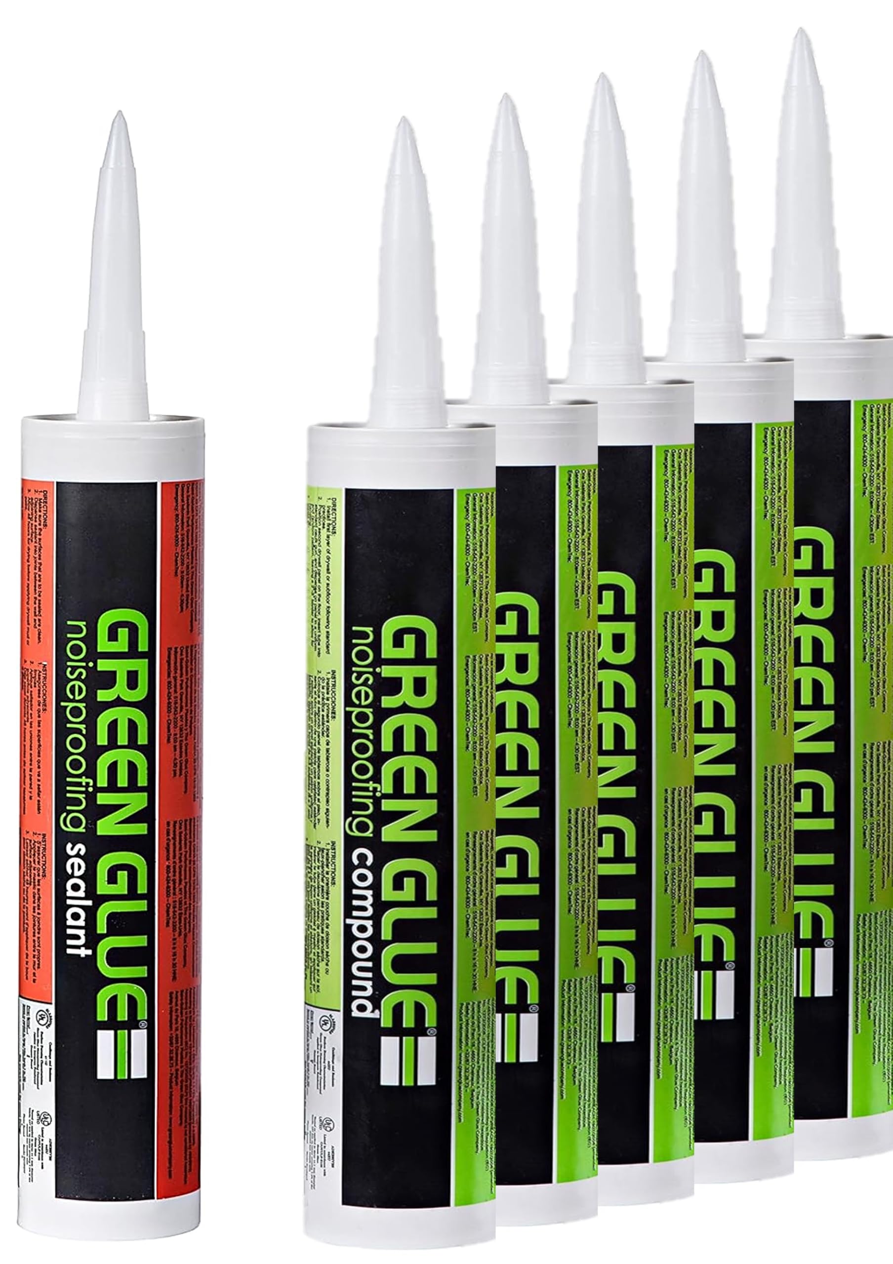 Mua Green Glue Soundproofing and Acoustical Caulk Combo Set - 5 Green ...