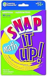 Amazon.com: Learning Resources Snap It Up! Math: Addition and ...
