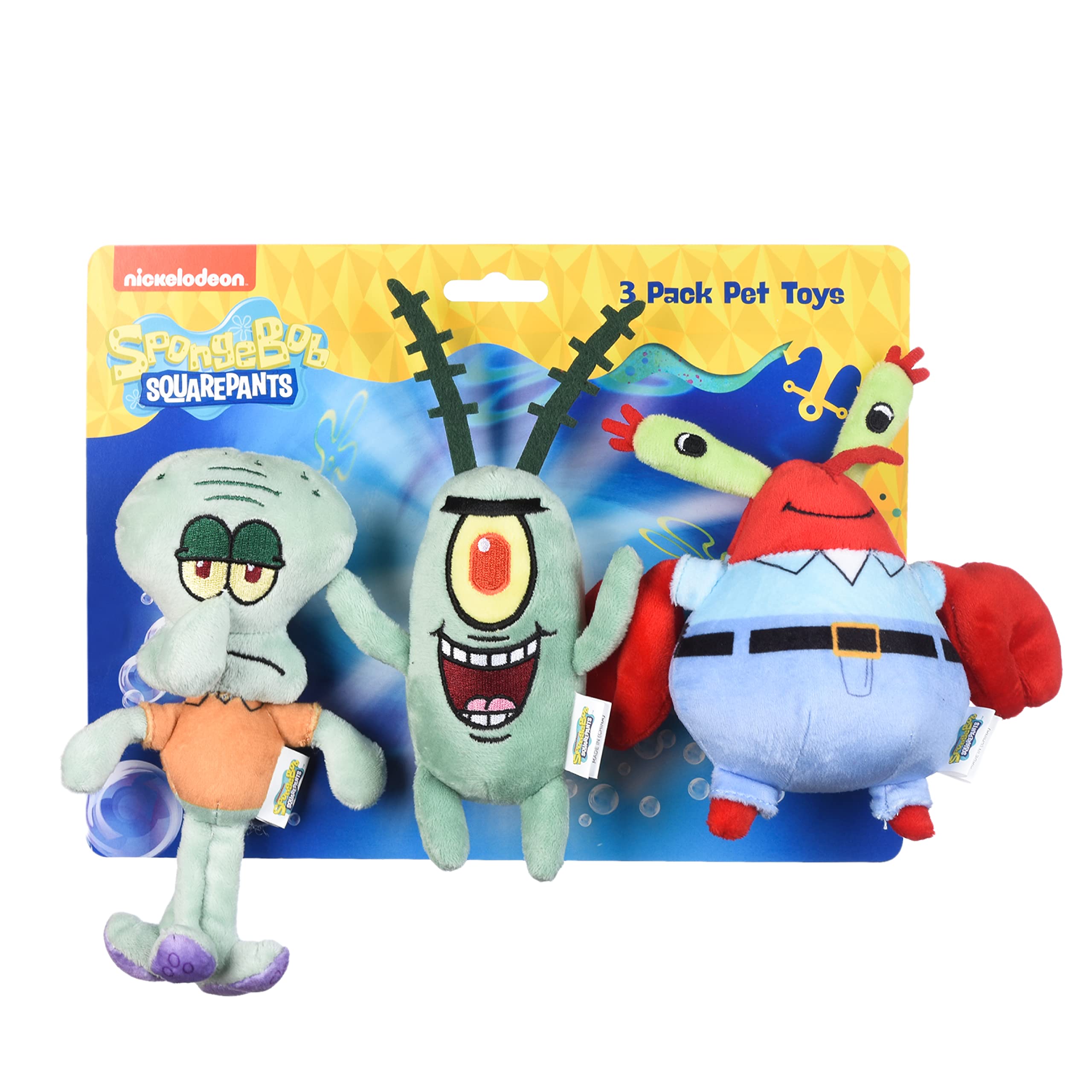 Mua SpongeBob SquarePants for Pets 3 Piece Squidward, Plankton, and Mr ...