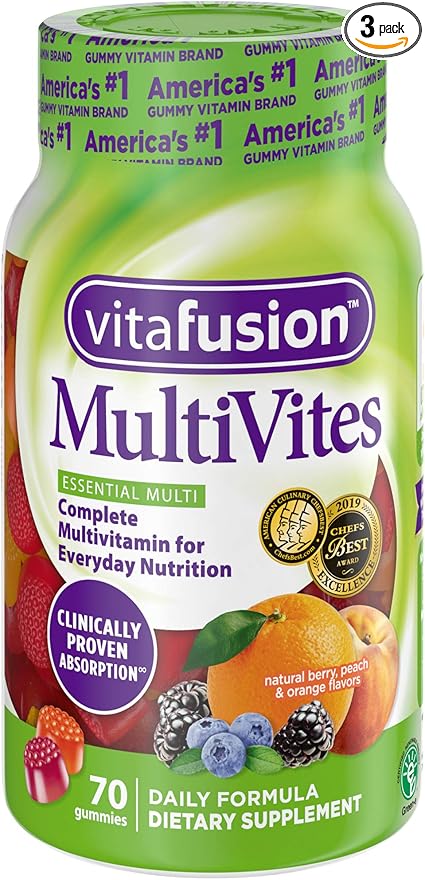Vitafusion Multivites Gummy Vitamins Nutrition Facts | Besto Blog