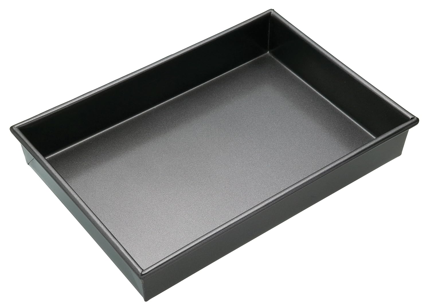 Master Class Non-Stick Deep Large Rectangle Cake Tin/Traybake Pan, Grey ...