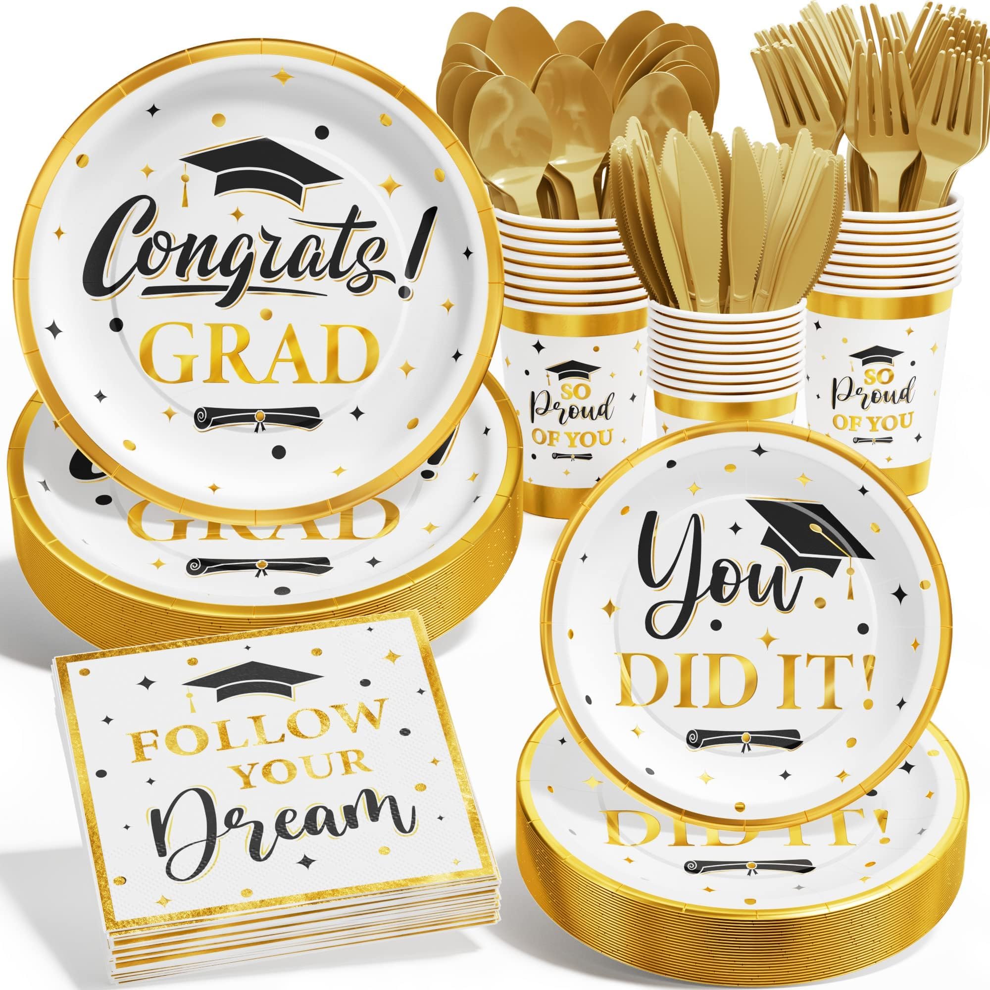 Ecomore Graduation Decoration Class of 2025, 175PCS Graduation Party ...