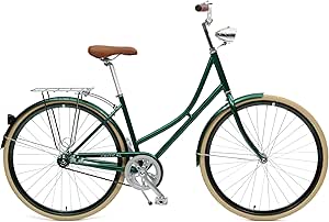 Amazon.com : Critical Cycles Dutch Style Step-Thru 1-Speed Hybrid Urban ...