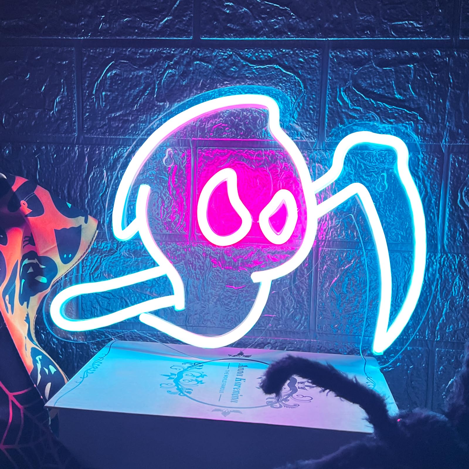Halloween Decoration Spider Neon Sign, Purple LED Spider Shape Neon ...