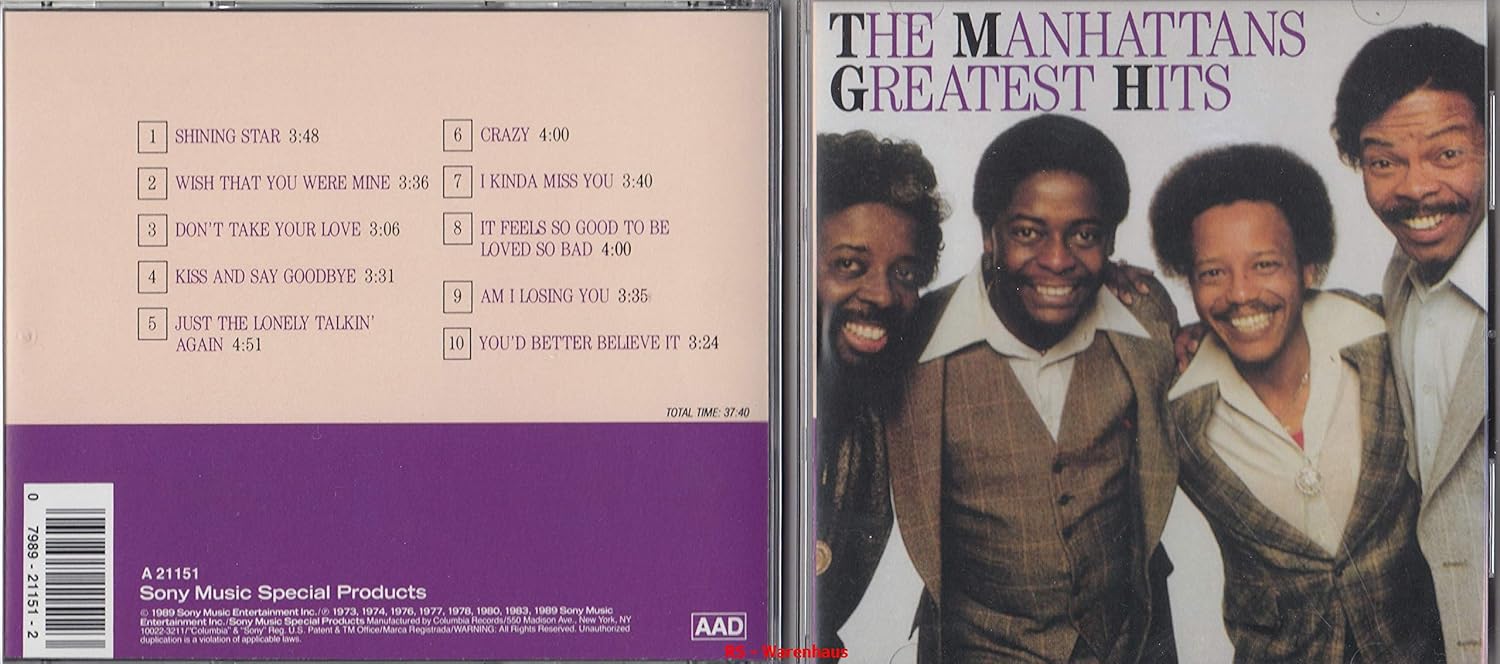 The Manhattans - Greatest Hits [Sony Special Products] by The ...