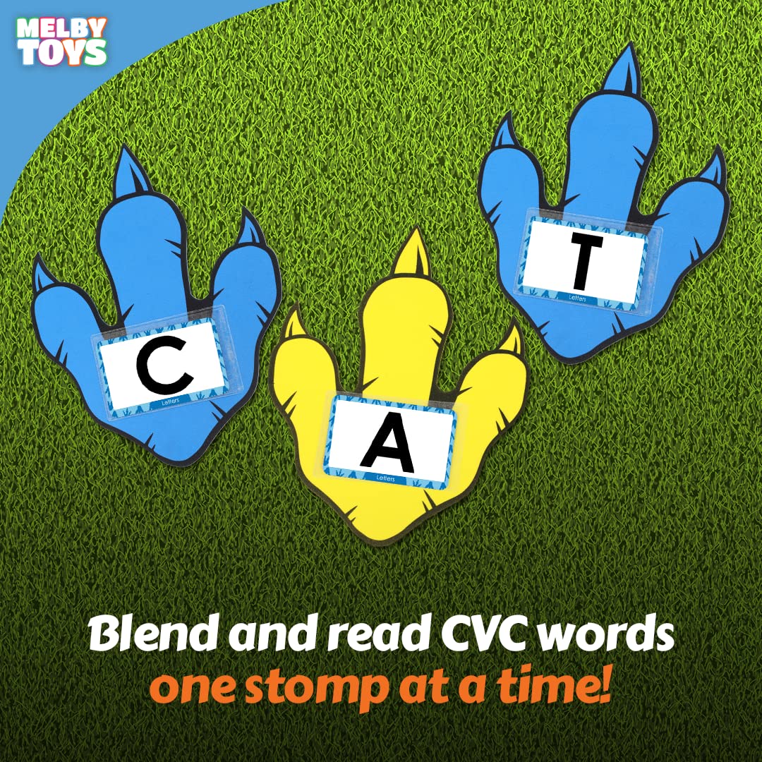 Mua Melby Toys Dino Stomp Number & Alphabet Flash Cards I Preschool ...