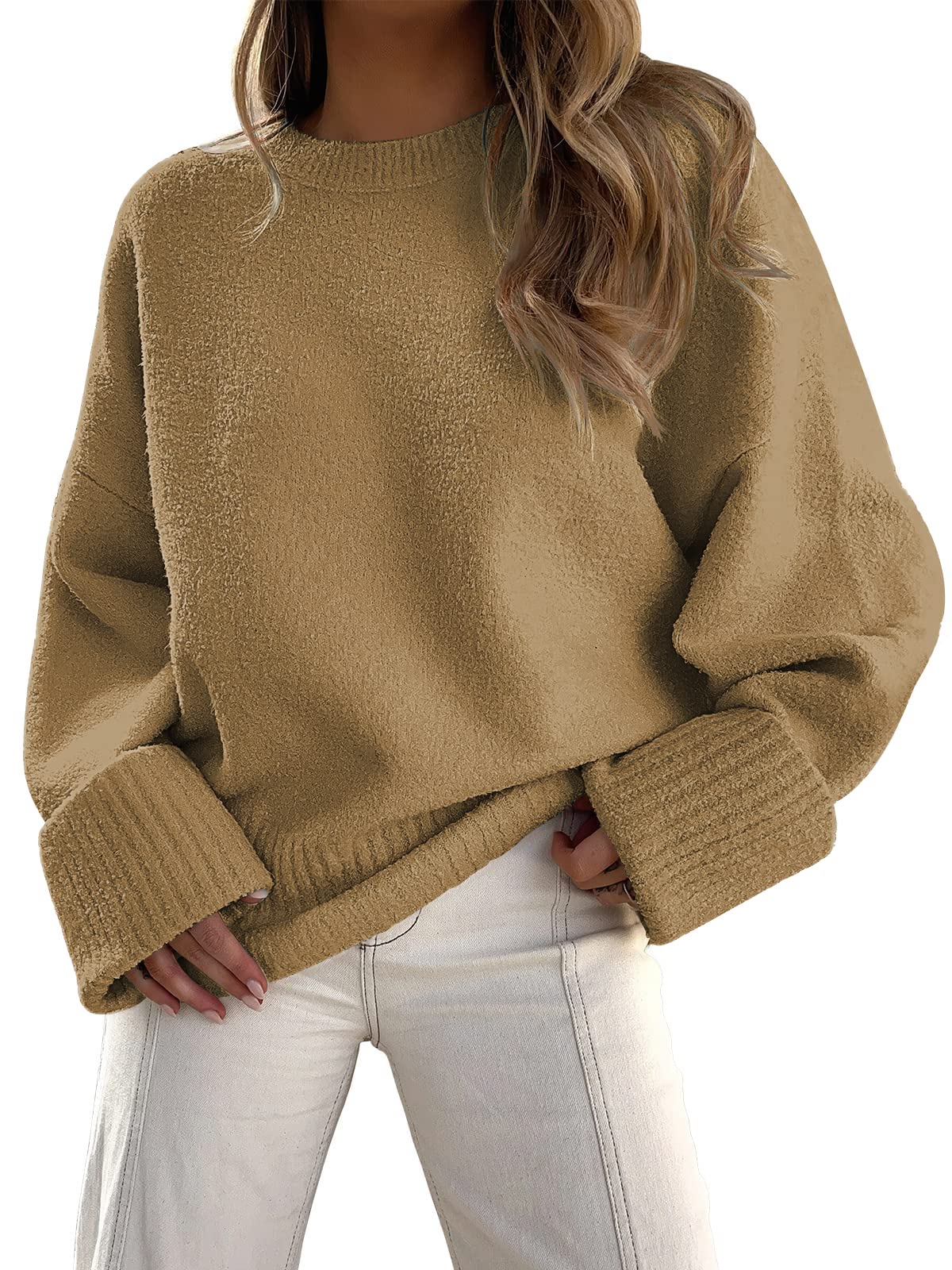 LILLUSORY Oversized Sweater Womens 2024 Fall Fashion Outfits Pullover ...