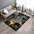 Amazon.com: Capslpad Gaming Kids Rug for Boys 63"x39" Colorful Non-Slip ...