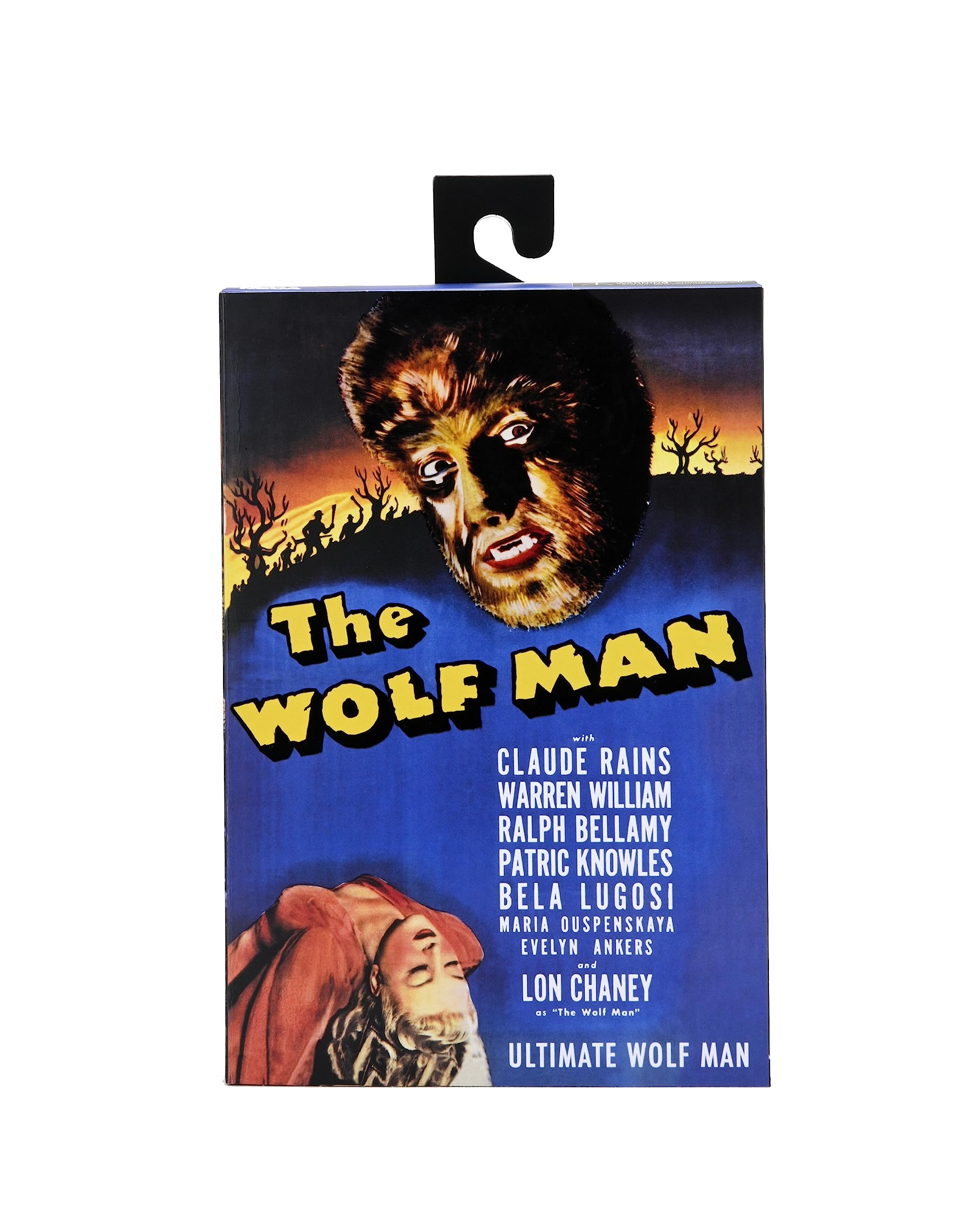 Mua Universal Monsters Ultimate Wolf Man B&W 7" Figure NECA - Universal ...