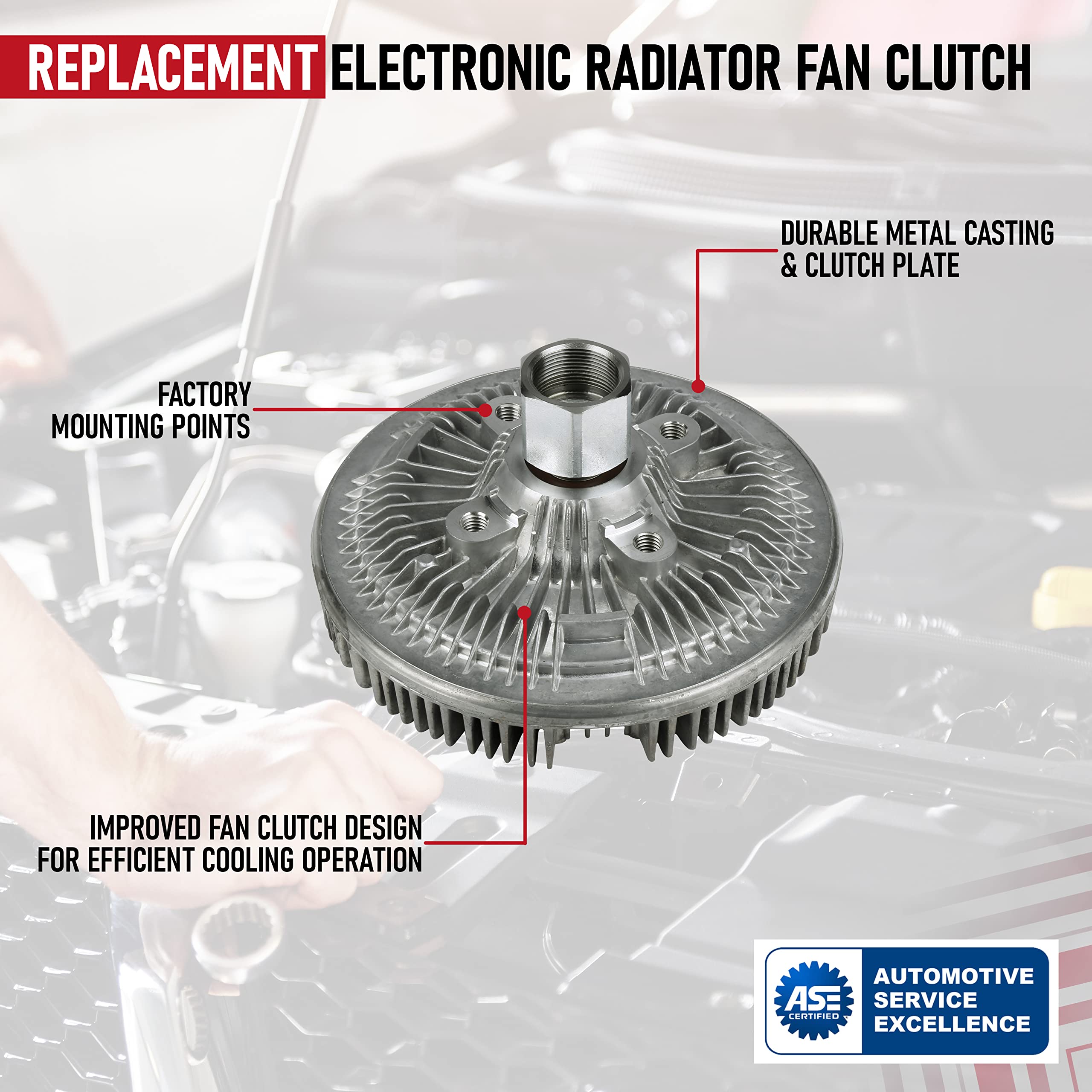 Mua Replacement Electronic Radiator Fan Clutch - Compatible with Chevy ...