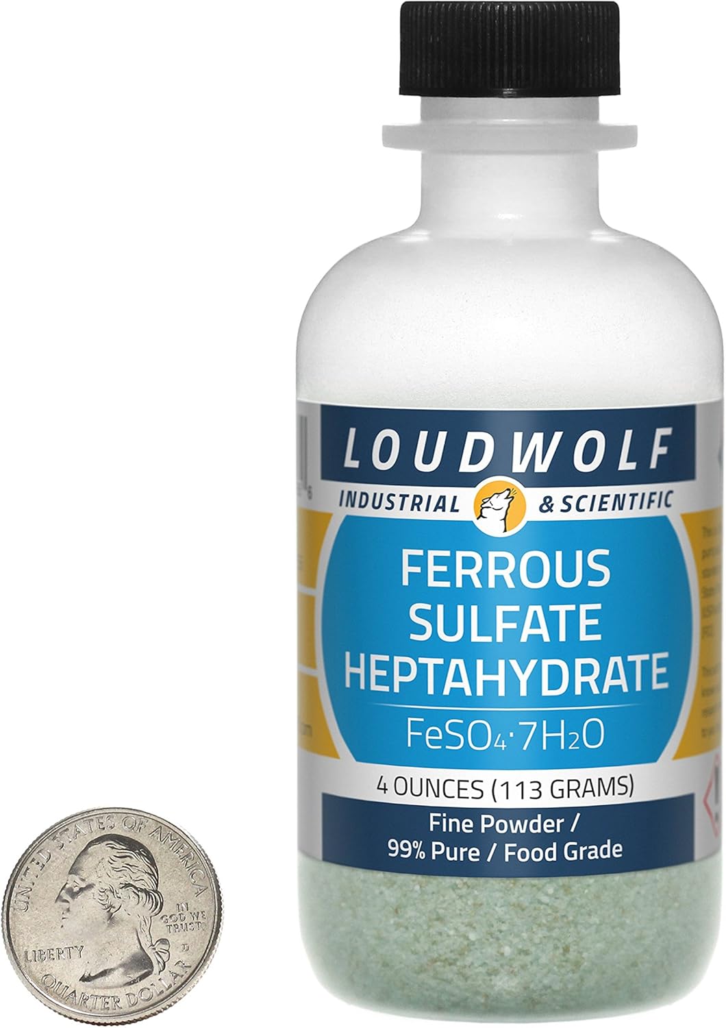 Ferrous Sulfate (Pentahydrate) FeSO4 99% pure (Reagent grade) fine ...