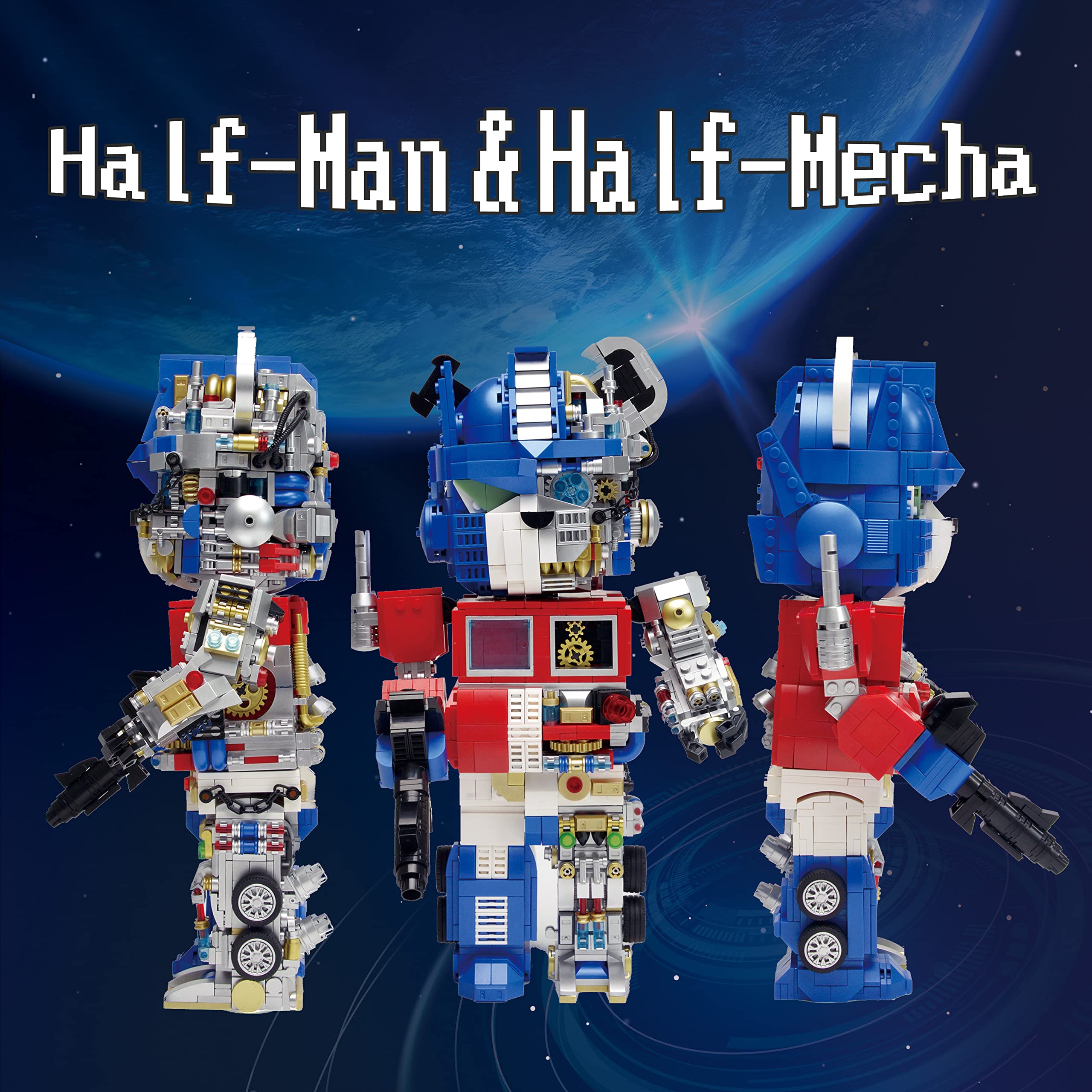 Mua Mecha Bear Building Kits,Optimuss Mecha-Bear Toy Model, Violent ...