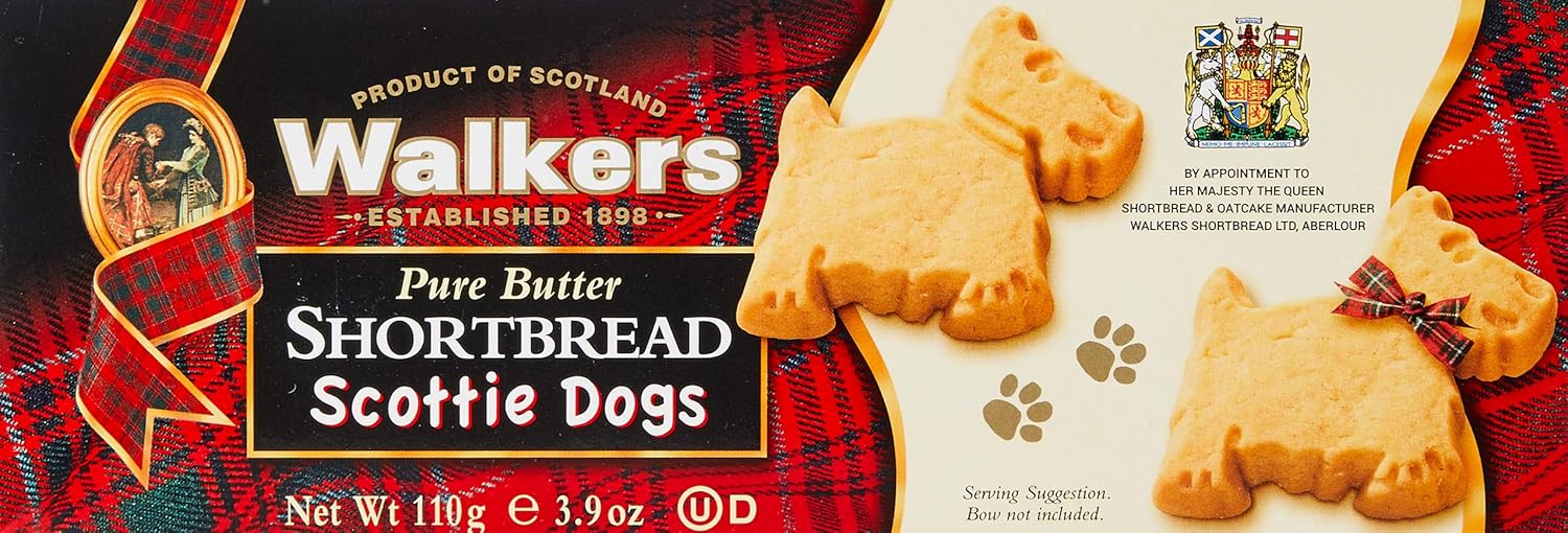 Walkers Shortbread Scottie Dog Shortbread, 110 g: Amazon.co.uk: Grocery