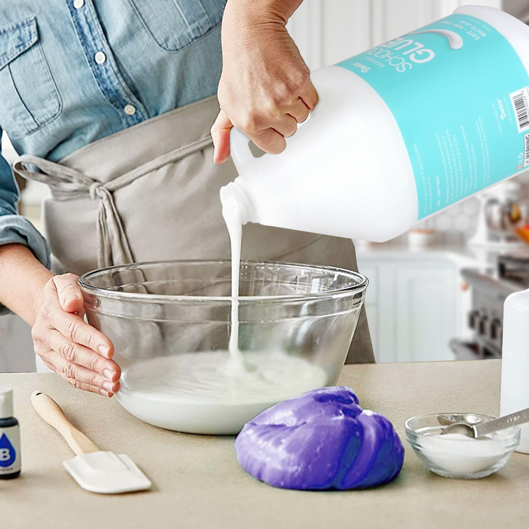 Mua Darice School Glue – 2-Pack 1 Gallon Craft Glue – Washable and Safe ...