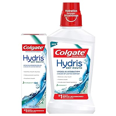 Colgate Hydris Dry Mouth Mouthwash and Toothpaste Philippines | Ubuy
