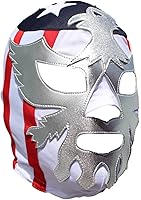 Amazon.com: PATRIOT AMERICA Adult Lucha Libre Wrestling Mask (pro-fit ...