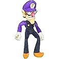 Amazon.com: Little Buddy Super Mario All Star Collection 1422 Waluigi Stuffed Plush, 12.5 ...