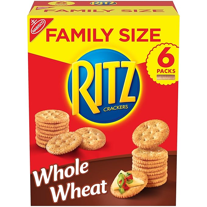 Amazon.com: Ritz Crackers, Whole Wheat Flavor, 1 Family Size