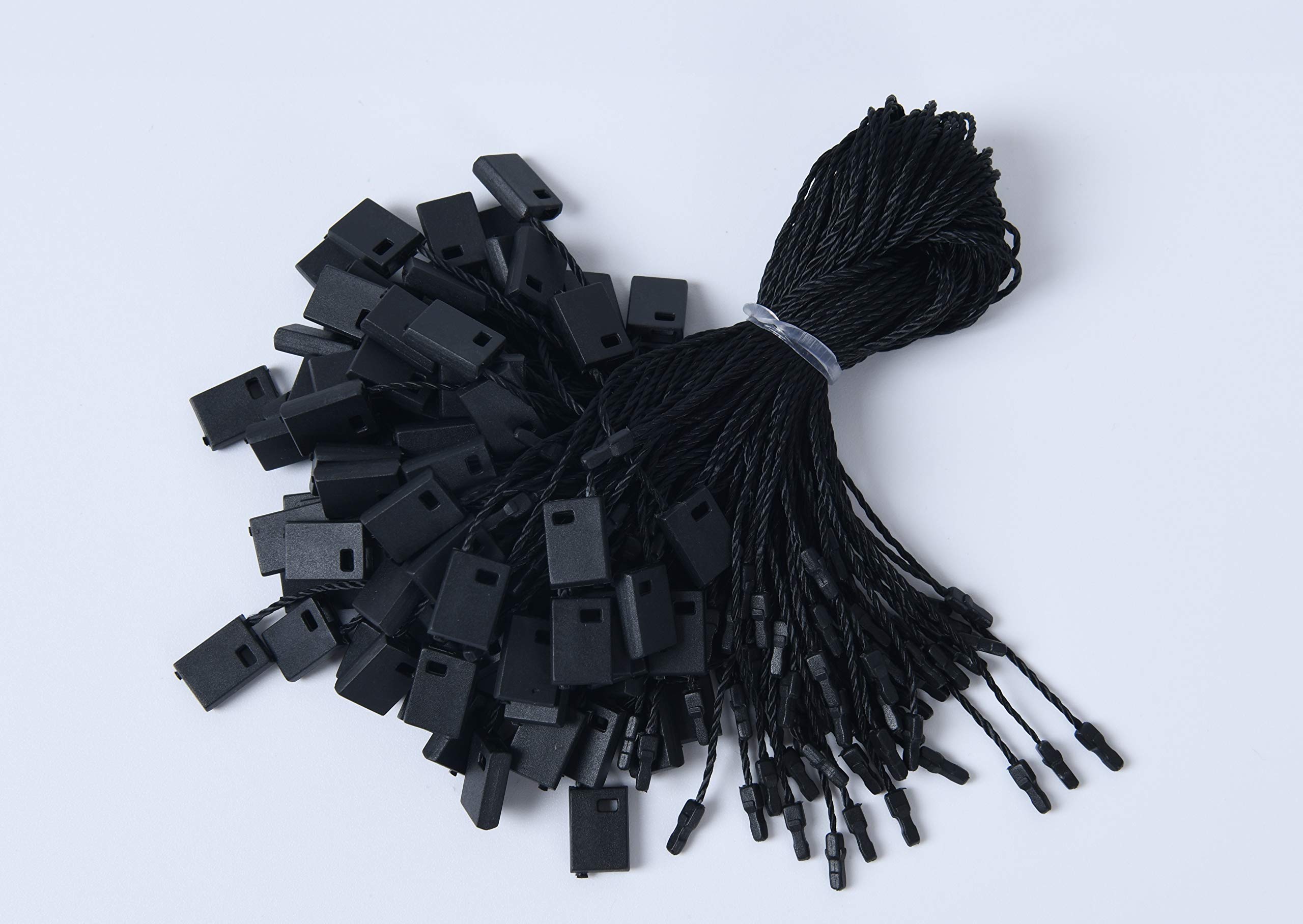 Hang Tag String Black String For Tags 7 1000 Pcs Nylon Snap Lock Pin 