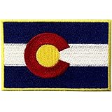 Amazon.com: Colorado Patch - Snowy Mountains 100% Embroidery Sew or ...