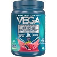 Vega Sport Vegan Protein Powder + Recovery - 30g Plant Based Protein ...