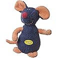 Amazon.com: Multipet Deedle Dude 8-Inch Singing Mouse Plush Dog Toy ...