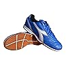 Diadora Men's Capitano ID Indoor Soccer Shoes (9, Royal/White/Silver ...