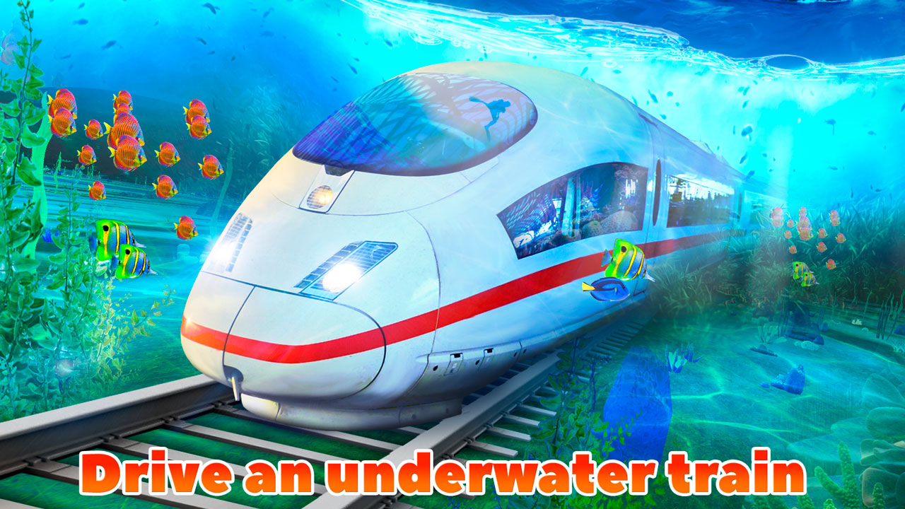 Real Underwater Train