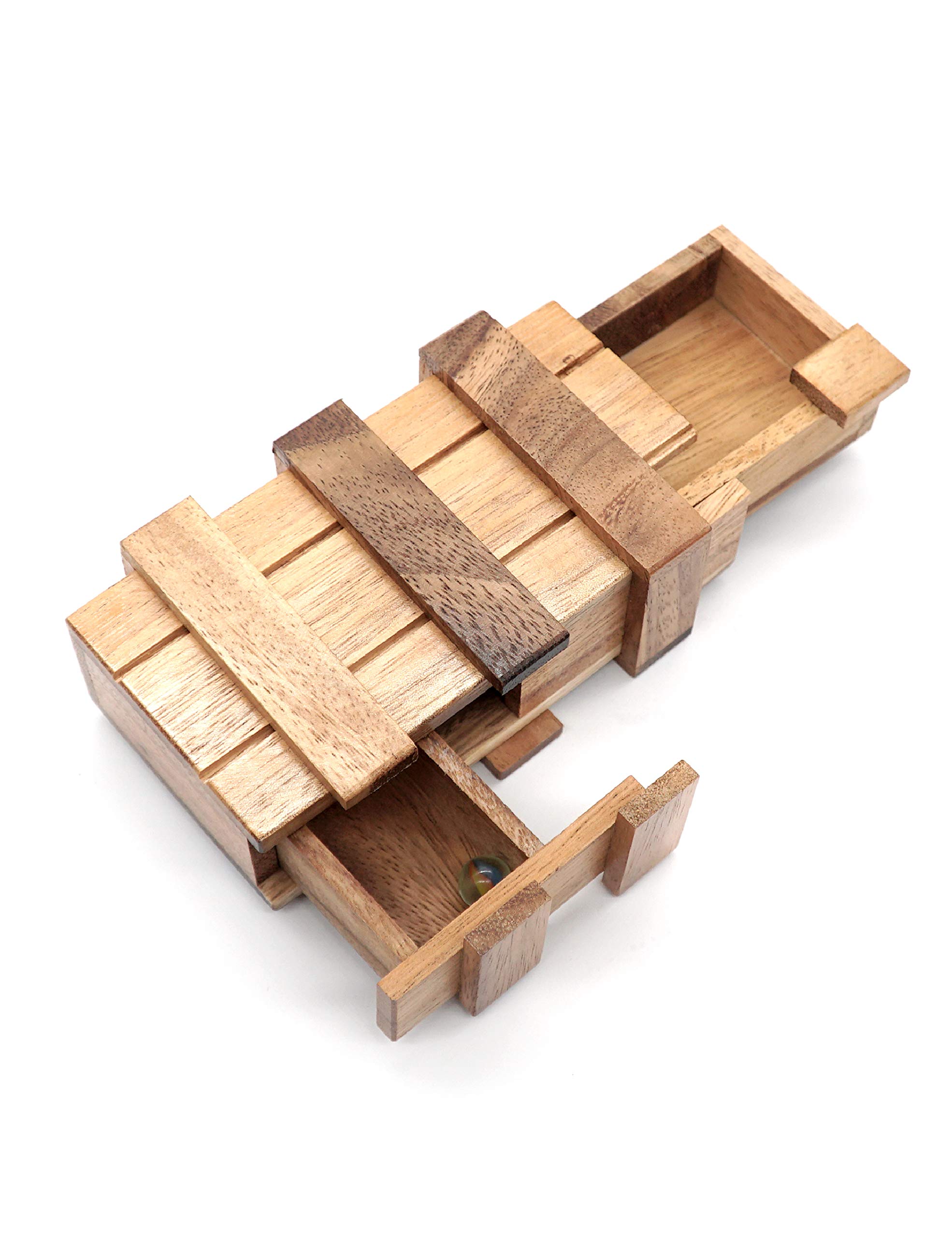 Buy BSIRI Secret Puzzle Box Brain Teaser Wooden Box With 