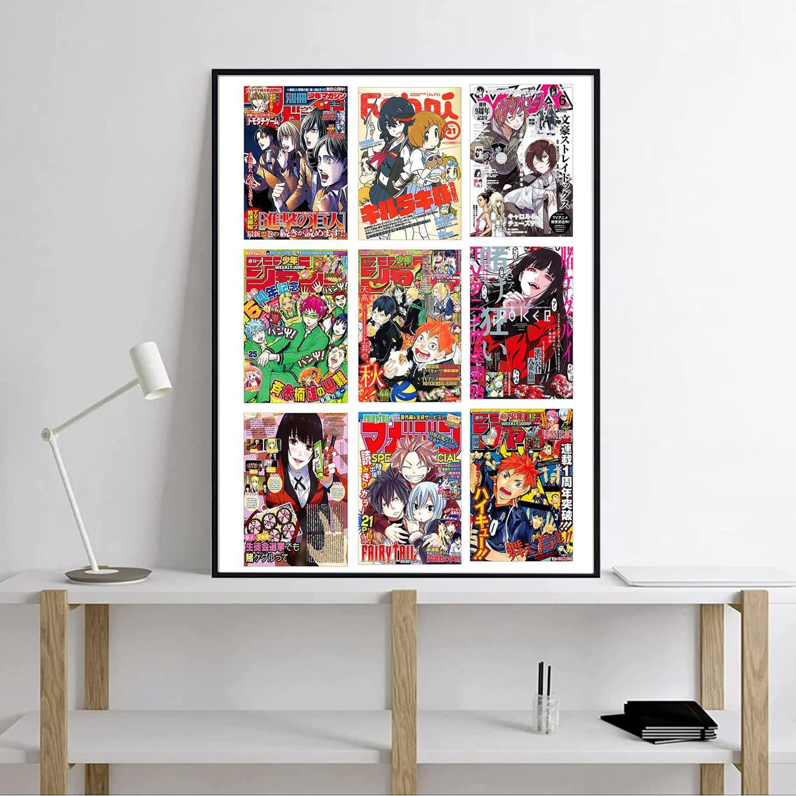 Mua TYEQWT 50 Pieces Anime Aesthetic Collage Wall Kit, Anime Collage ...