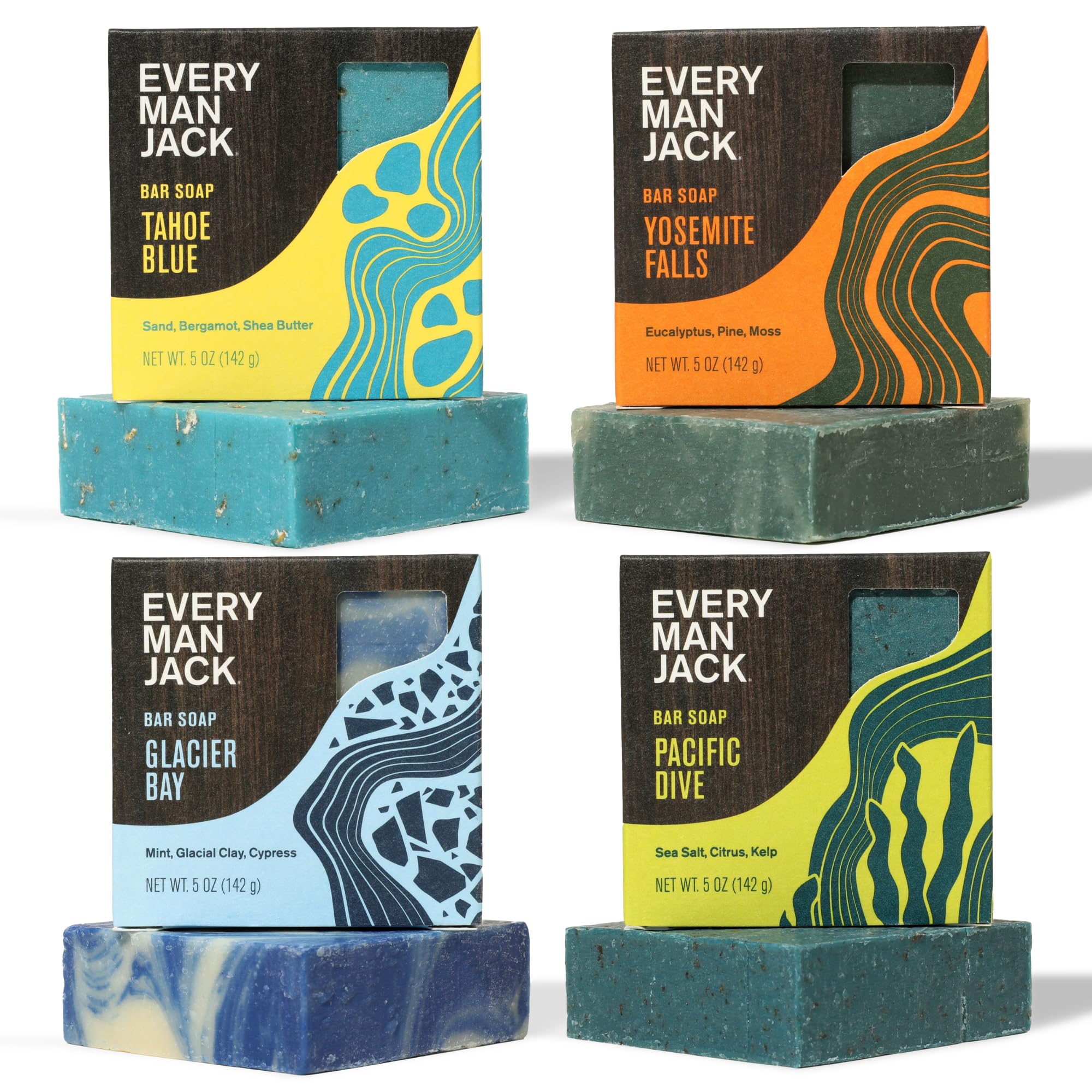 Mua Every Man Jack Cold Plunge Mens Bar Soap Set - Deeply Cleans ...