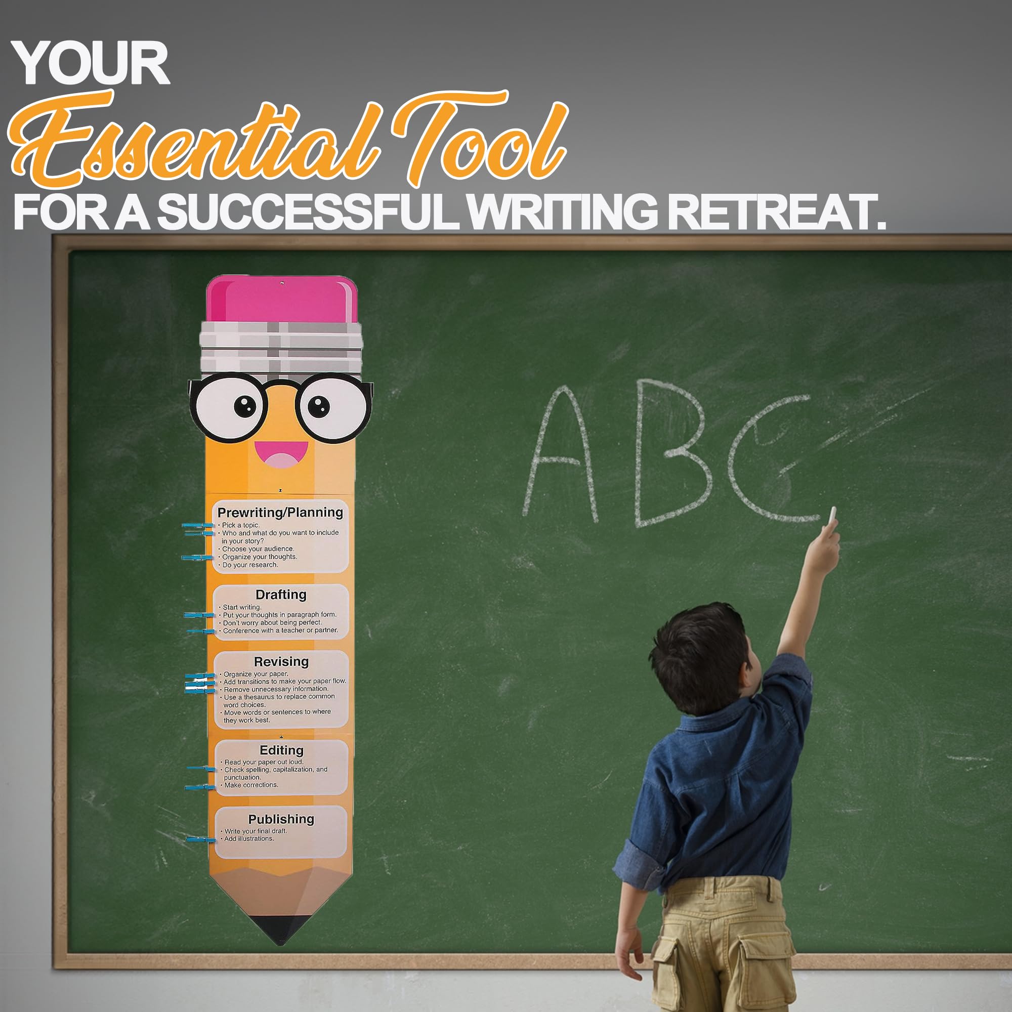 Mua Fun Express Writing Process Chart Set - 31 Pieces - Educational and ...