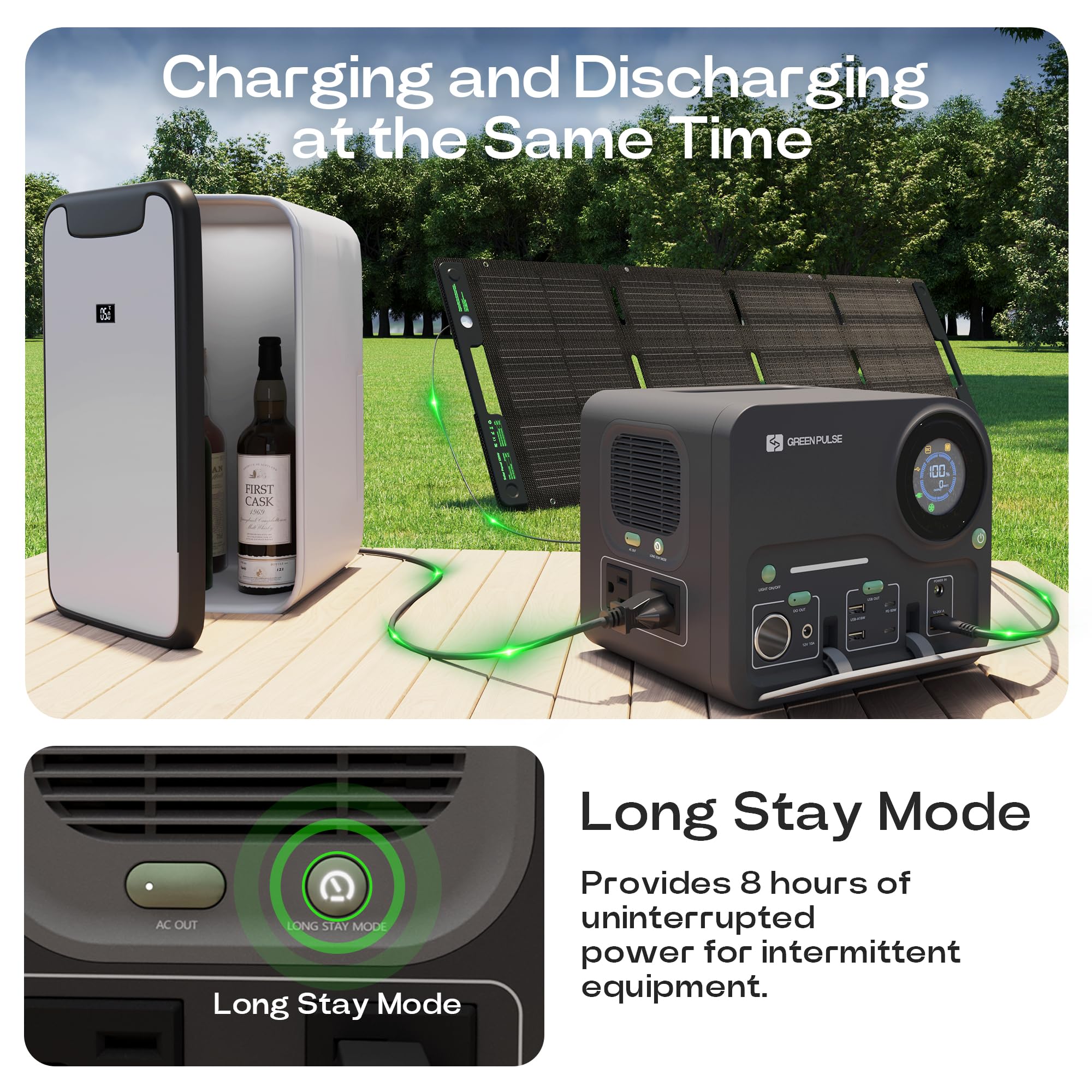 Mua ACACIA Portable Power Station, 299.7Wh Capacity With 8 Ports,60W USB-C PD Output,330W Pure ...