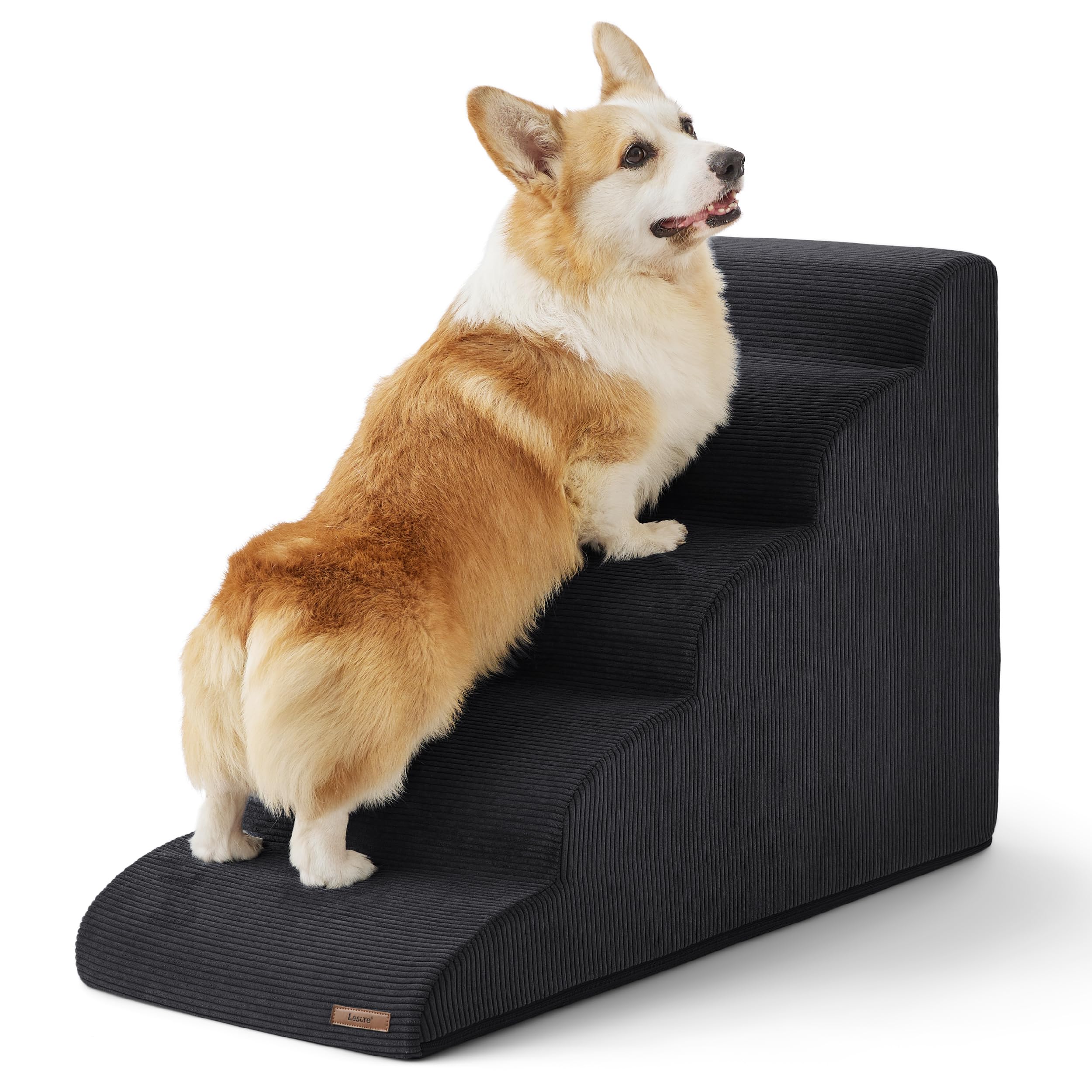 Lesure Dog Stairs for Small Dogs and Cats Pet Steps Ramp for Bed and ...