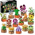 Amazon.com: 15 Pack Flowers Plants 3.6MM Mini Building Sets - 1314PCS ...