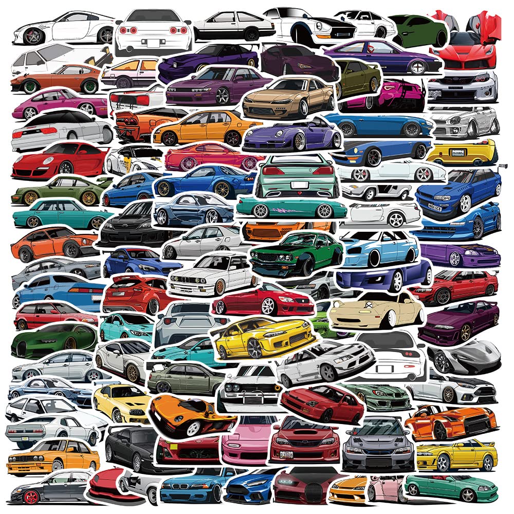 Mua 100pcs JDM Car Stickers Racing Car Stickers Sport Decals Vinyl ...