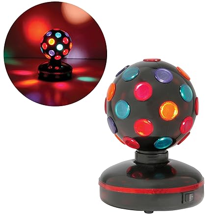 Loops 5" Mini Rotating/Spinning DJ/Disco Ball Lighting: Amazon.co.uk ...