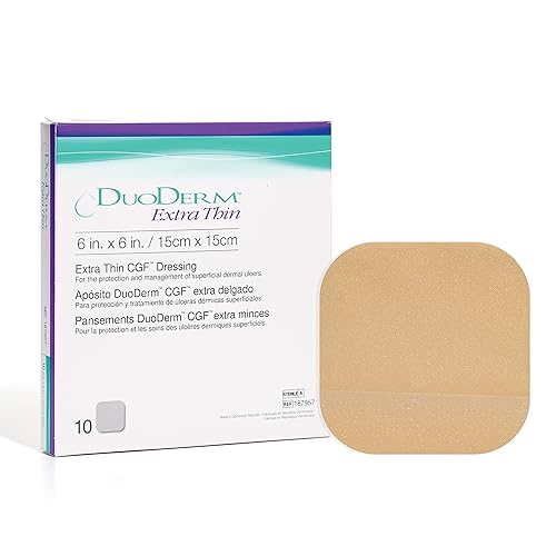 ConvaTec DuoDERM Extra Thin Control Gel Formula 6"x6" Hydrocolloid ...