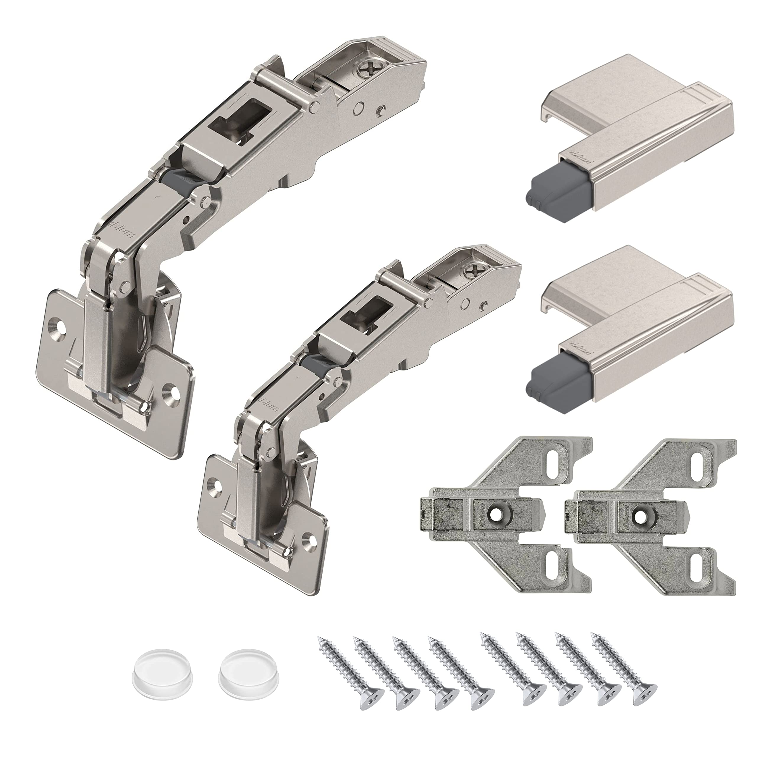 Mua Blum 170 Degree Soft Close Cabinet Hinges Bundle Full Overlay Face ...